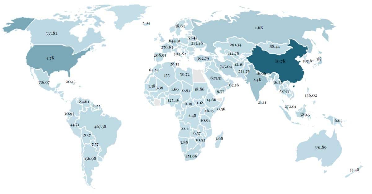 Greenhouse Gas Emissions by Country 2023 - Wisevoter